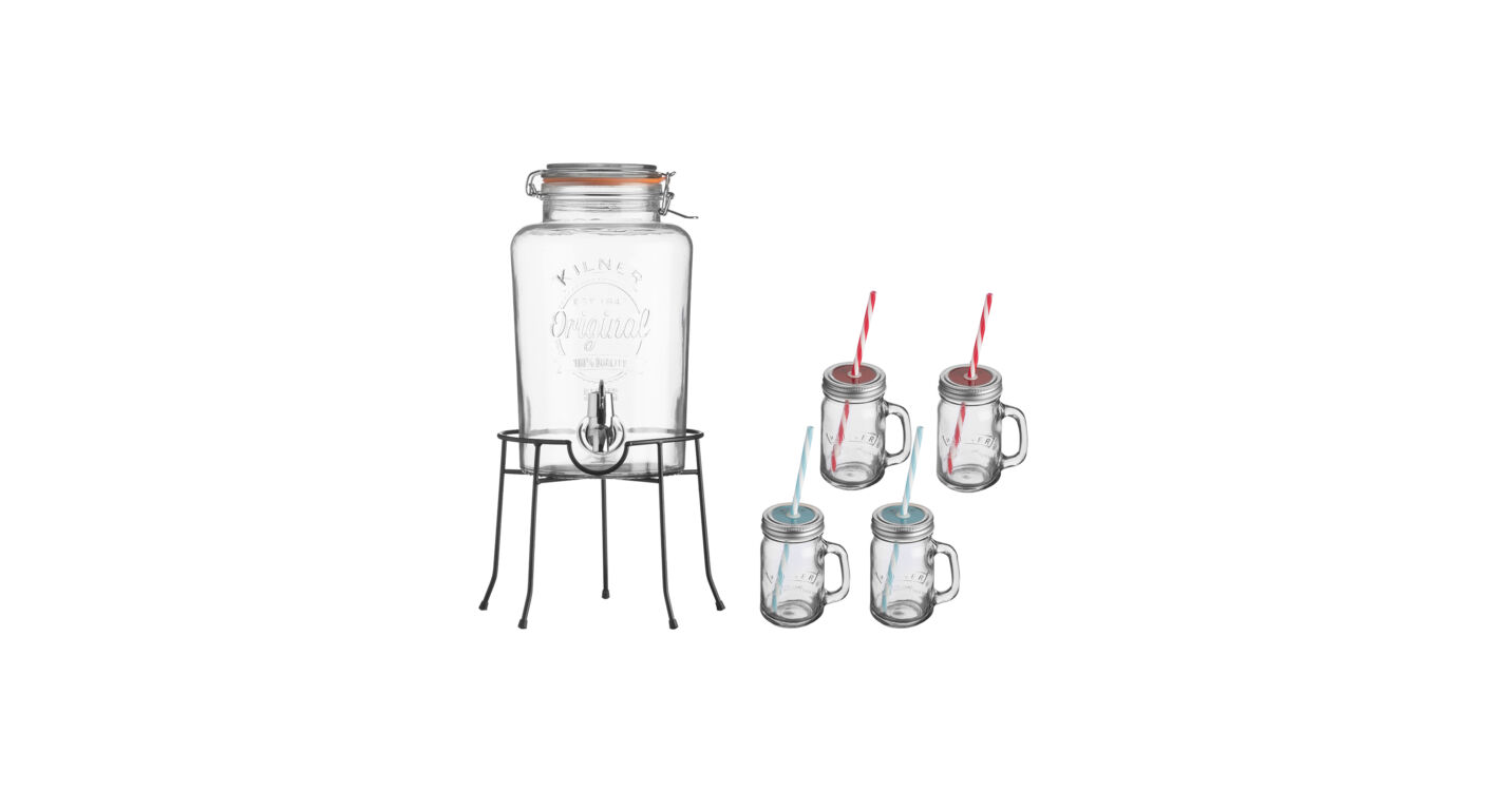 Kilner® limonádé adagoló szett - Üvegáru - Szép-otthon.hu webáruház